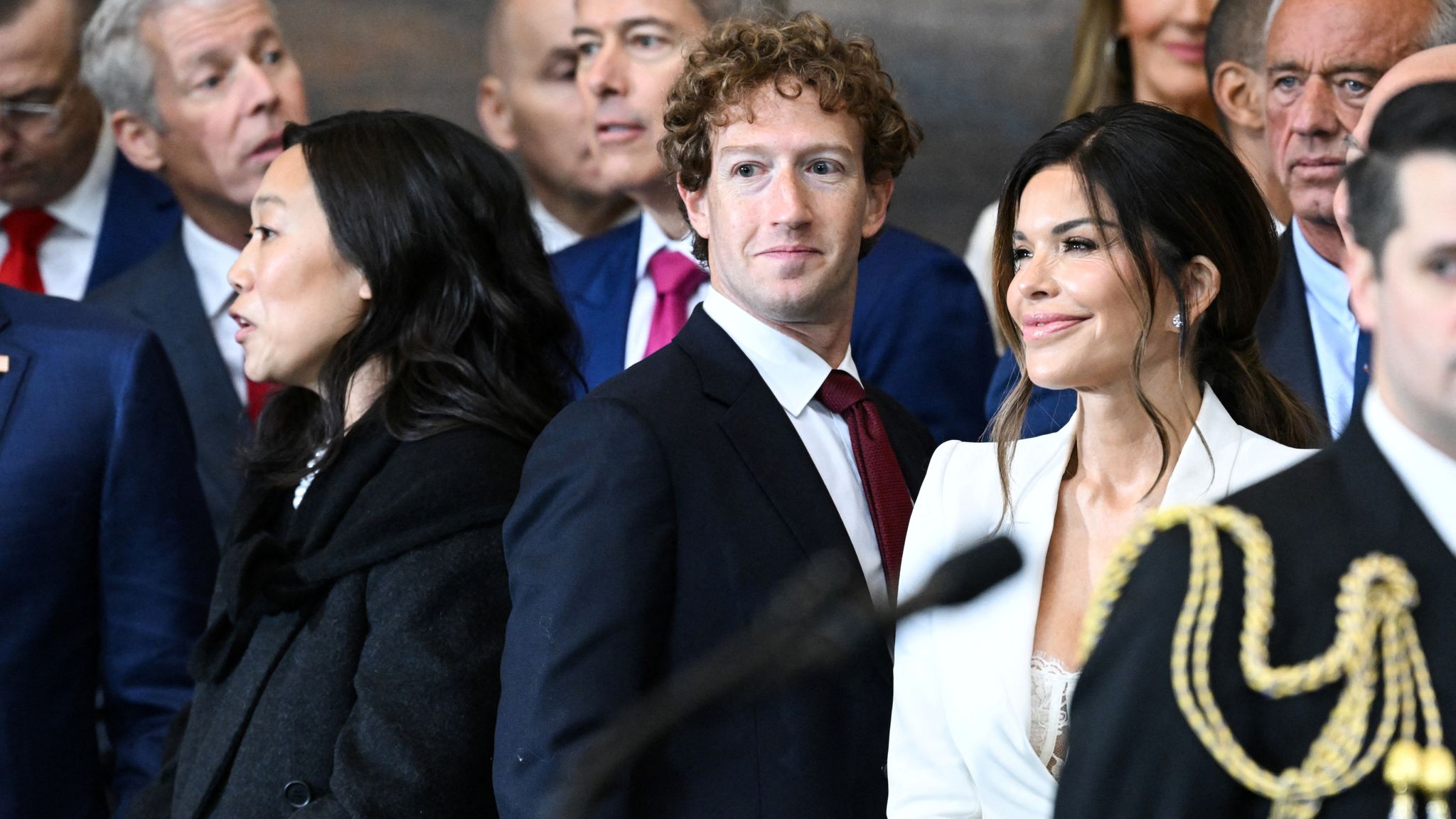 Tech billionaires, influencers and fighters: Who was at Trump's inauguration? | US News | Sky News