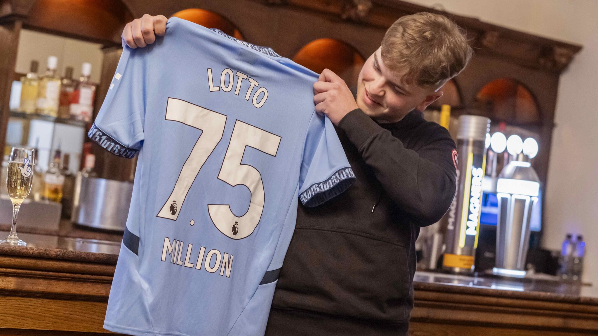 Trainee gas engineer, 20, wins £7.5m in lottery - but won't quit work | UK News | Sky News