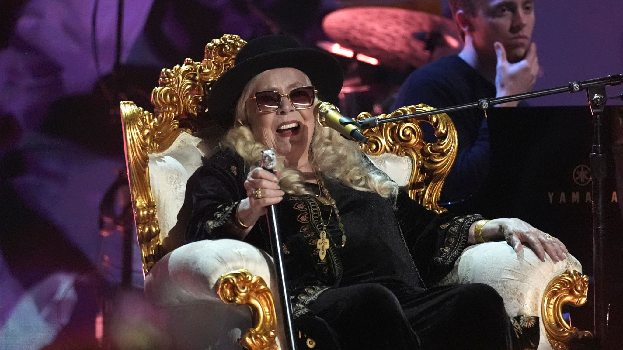 Nirvana stage surprise reunion at benefit concert for LA fires | Ents & Arts News | Sky News