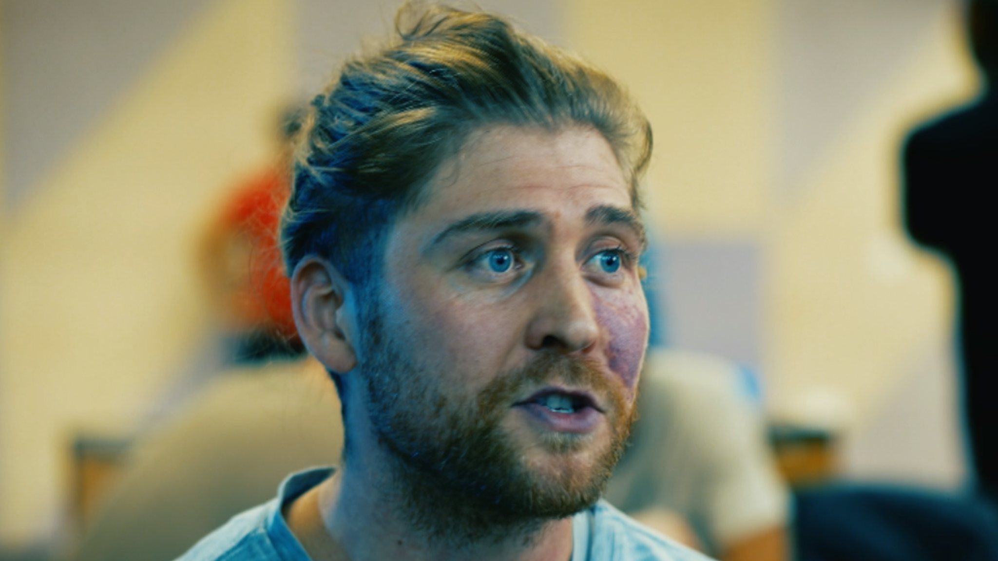 'Don't man up, talk it through' - men urged to confront mental health problems | UK News | Sky News