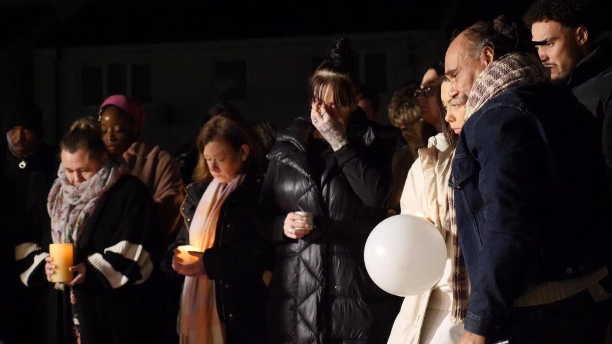 Marcus Meade's family demand answers as vigil held for man shot dead by ...