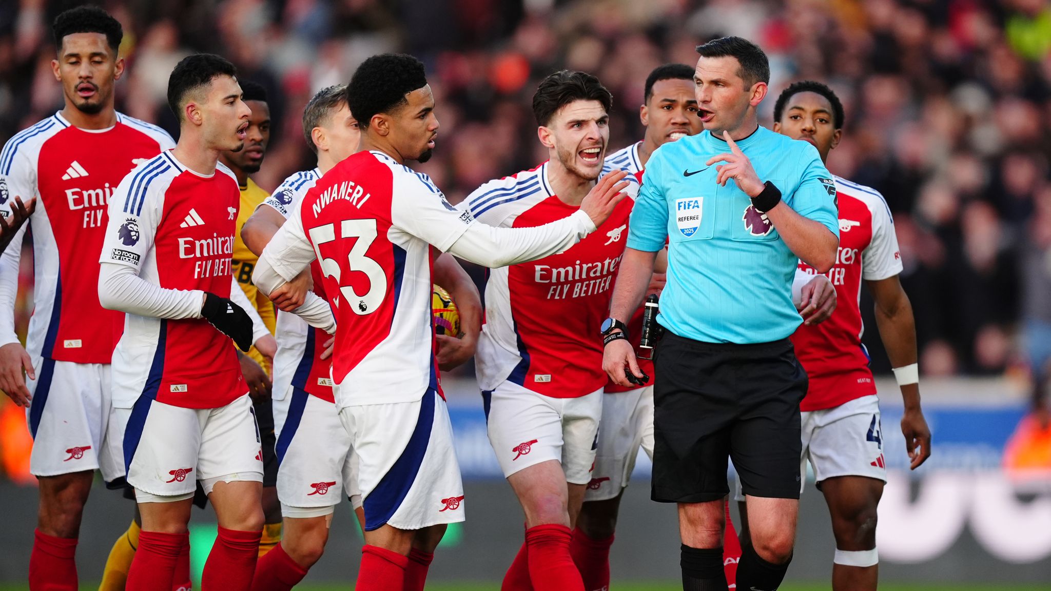 Police investigating 'abhorrent' abuse towards Premier League referee ...