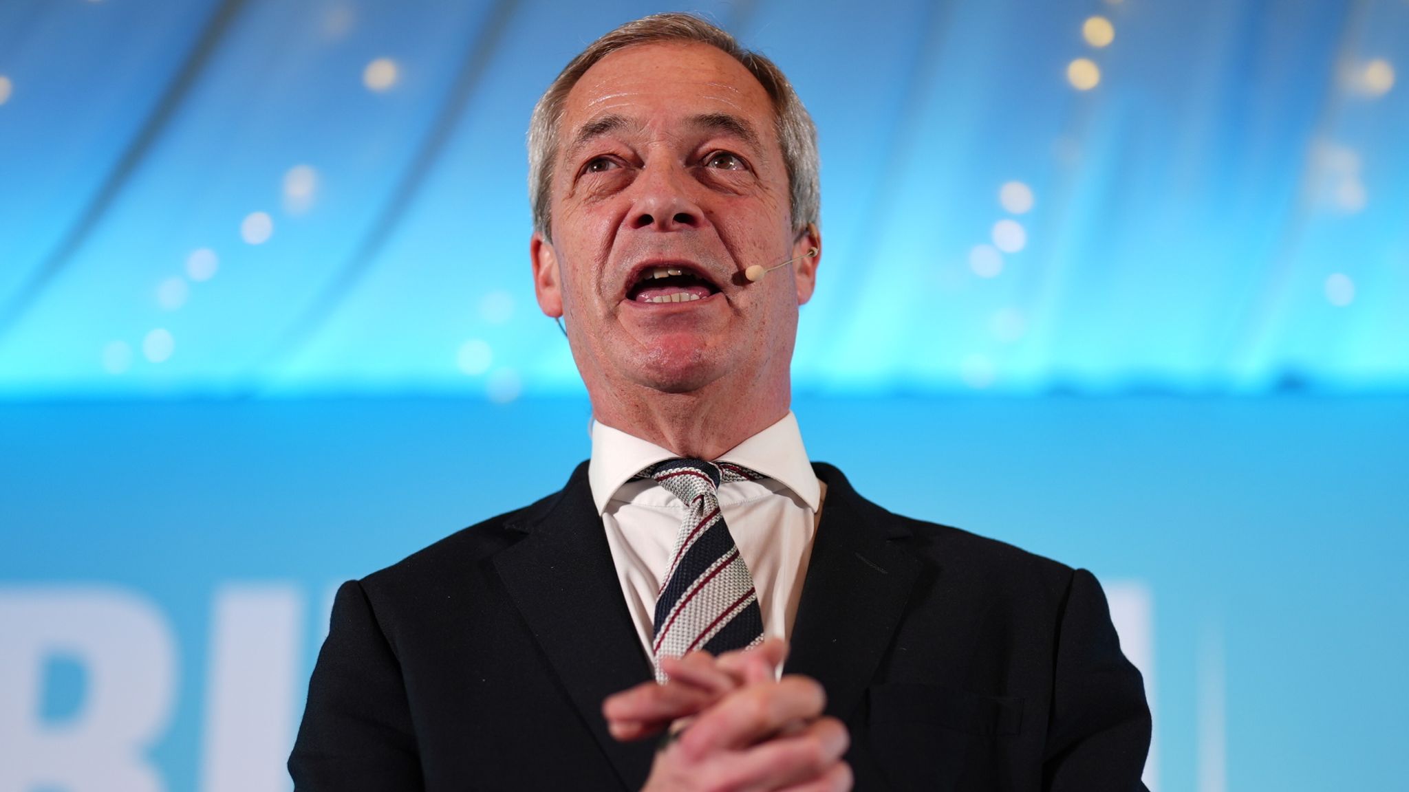 Reform UK tops landmark poll for first time | Politics News | Sky News