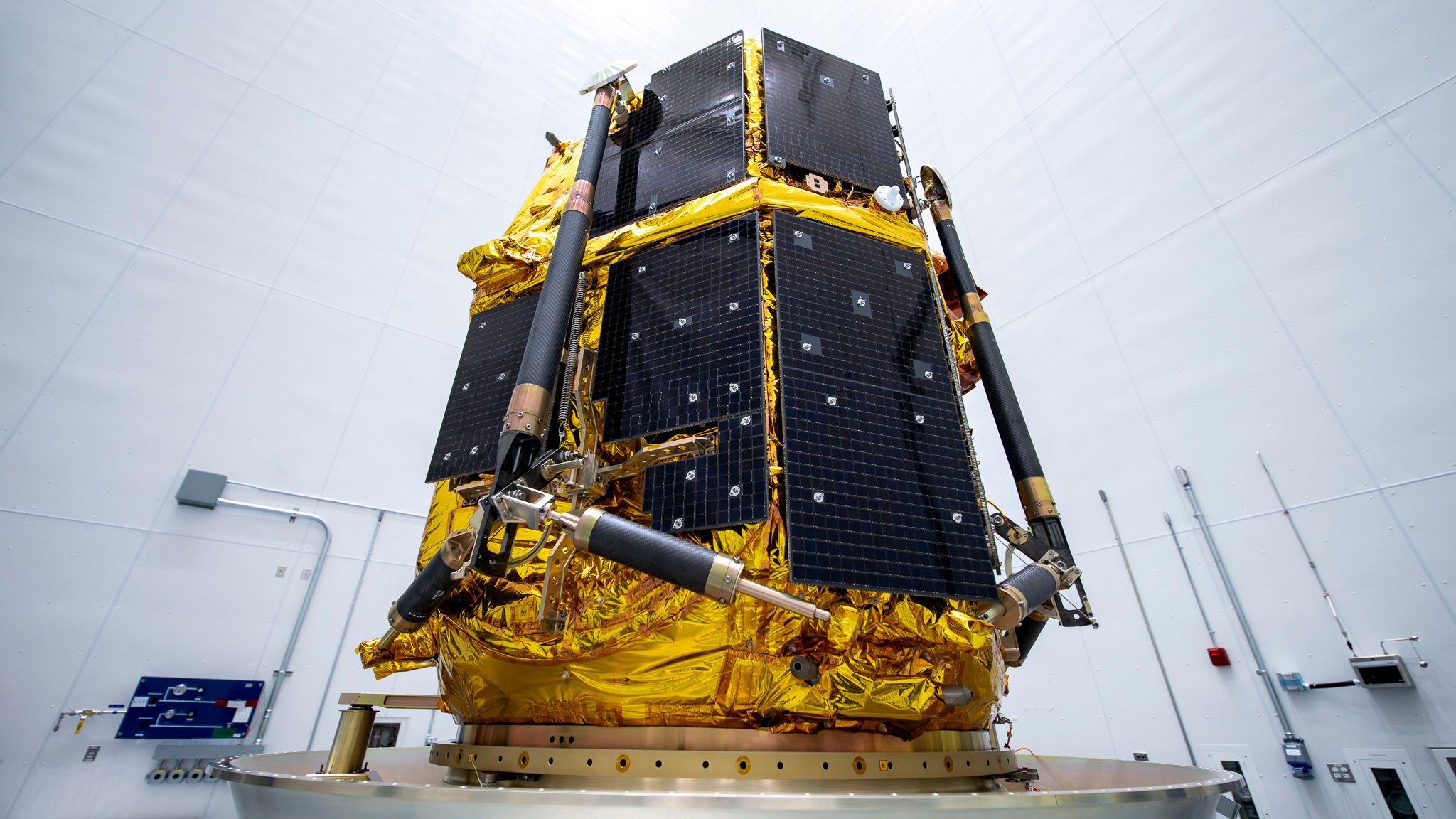 Double moonshot mission begins as lunar landers blast off on SpaceX ...