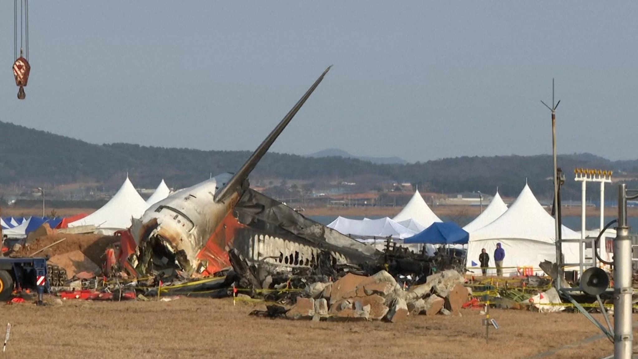 South Korea to remove concrete antenna barriers at airports after crash that killed 179 | World ...
