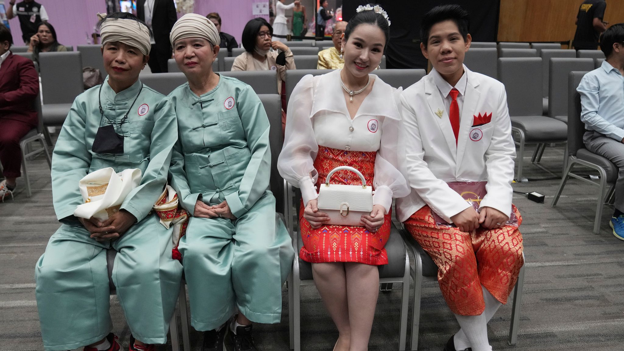 Sealed with a kiss: Same sex couples in Thailand celebrate equal ...