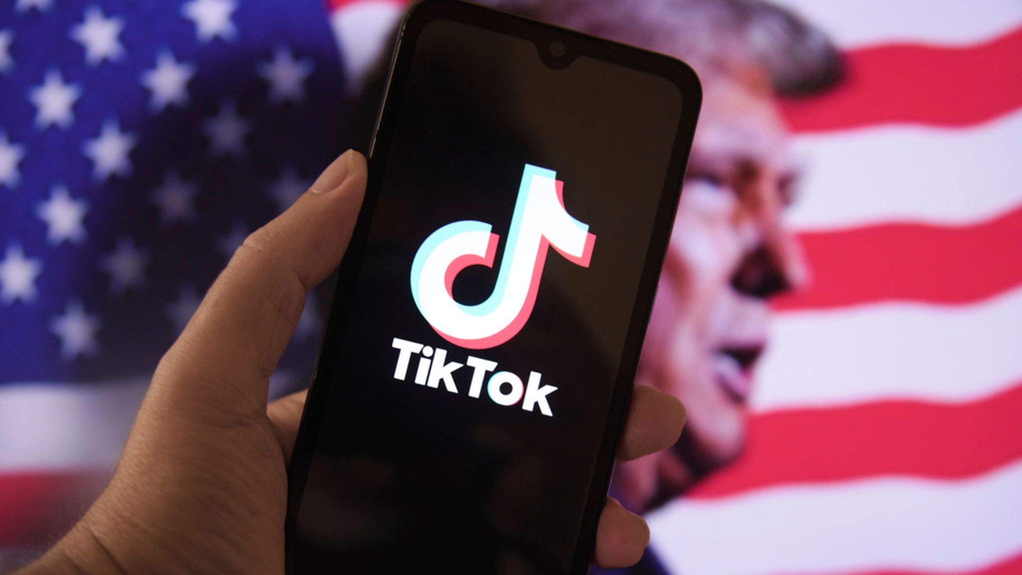 Donald Trump says 'very wealthy group' has agreed to buy TikTok in the US | US News | Sky News