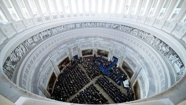Donald Trump's inauguration in pictures | US News | Sky News