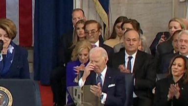 Former president Joe Biden vows: 'We're leaving office - but we're not ...