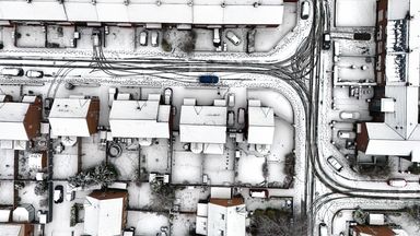 UK weather: Some of the day's best images as heavy snowfall hits large ...