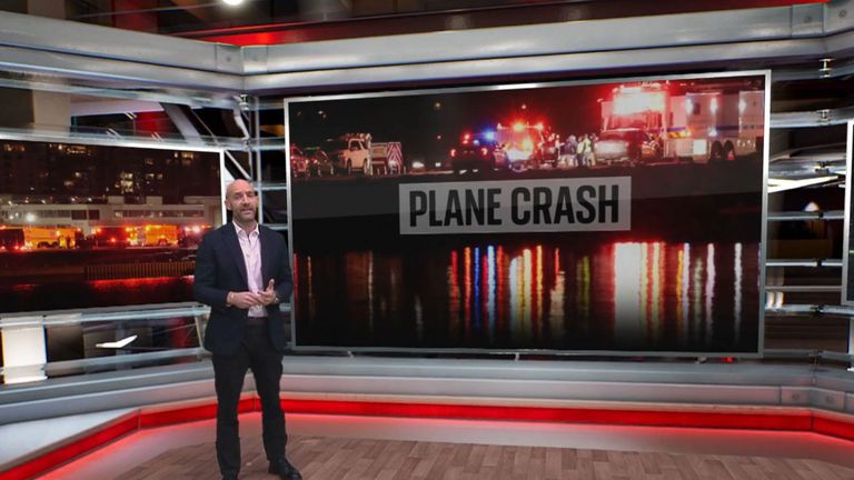 Analysis: Washington plane crash data analysed | World News | Sky News