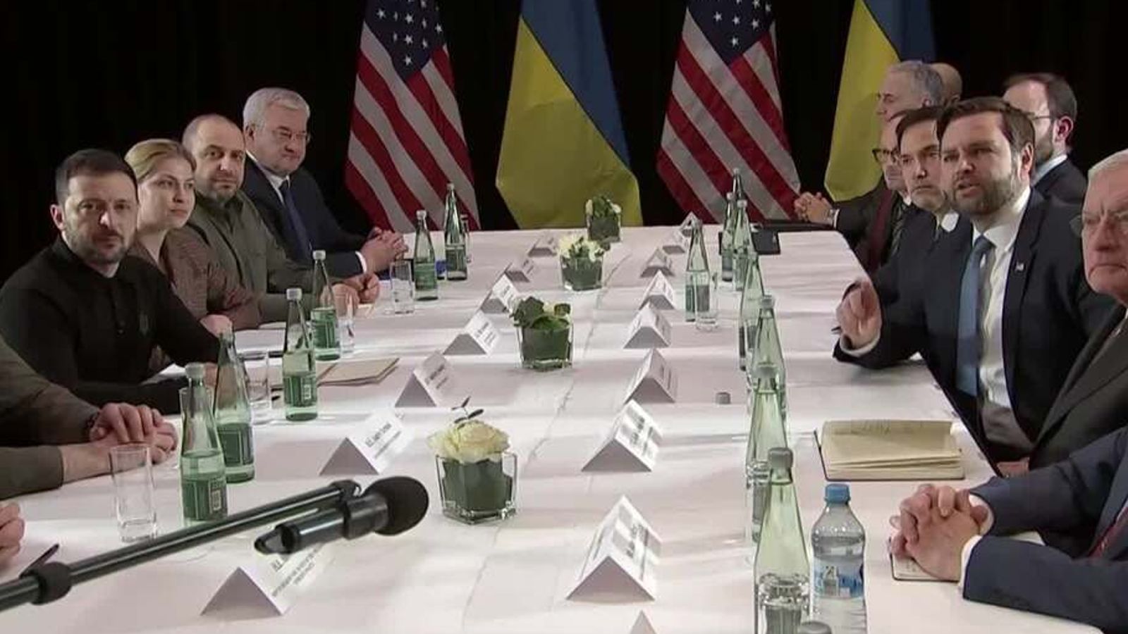 Munich Security Conference: Zelenskyy and JD Vance meet | News UK Video ...