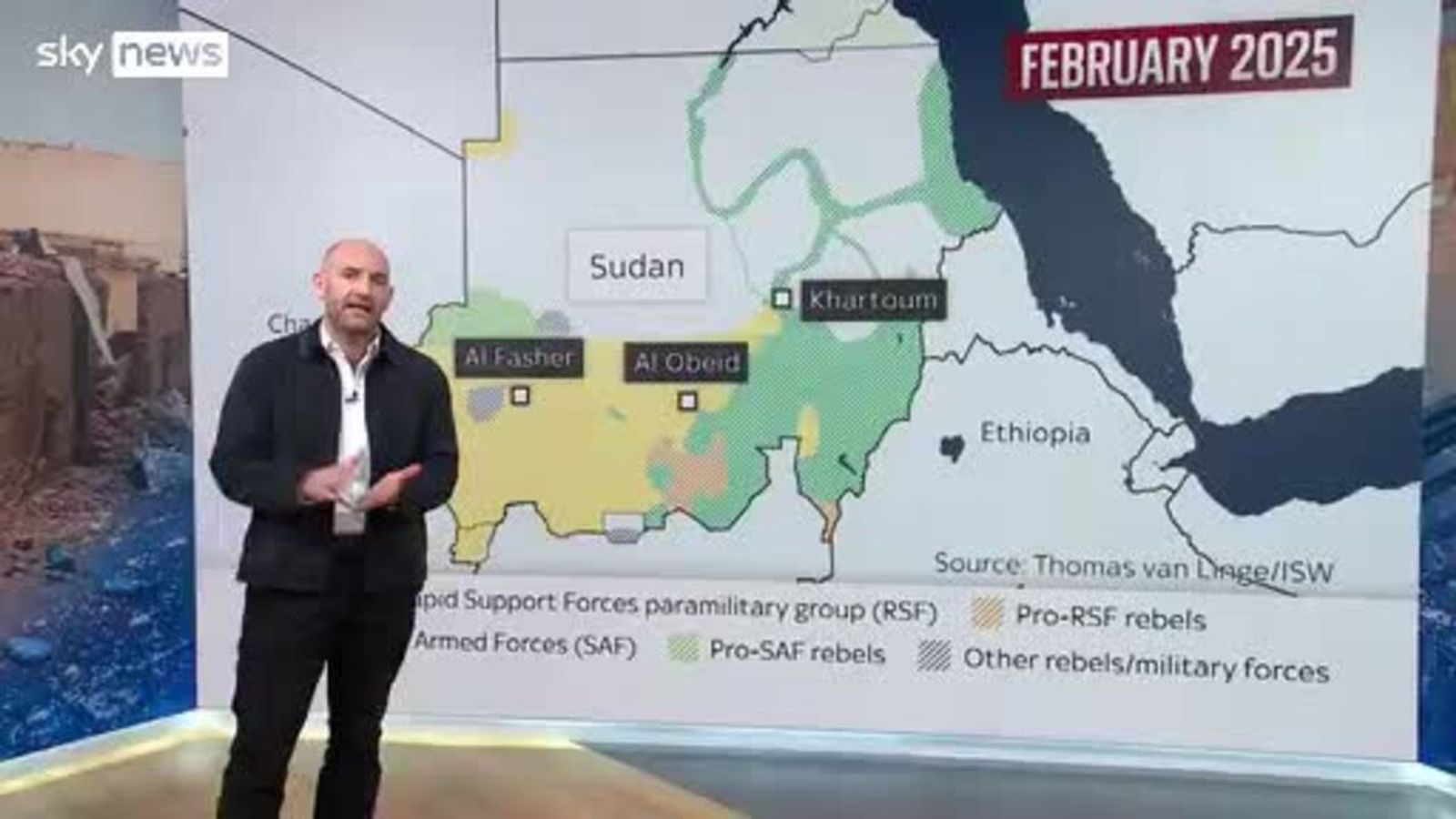 Maps show Sudan conflict's shifting frontlines as SAF regains territory ...