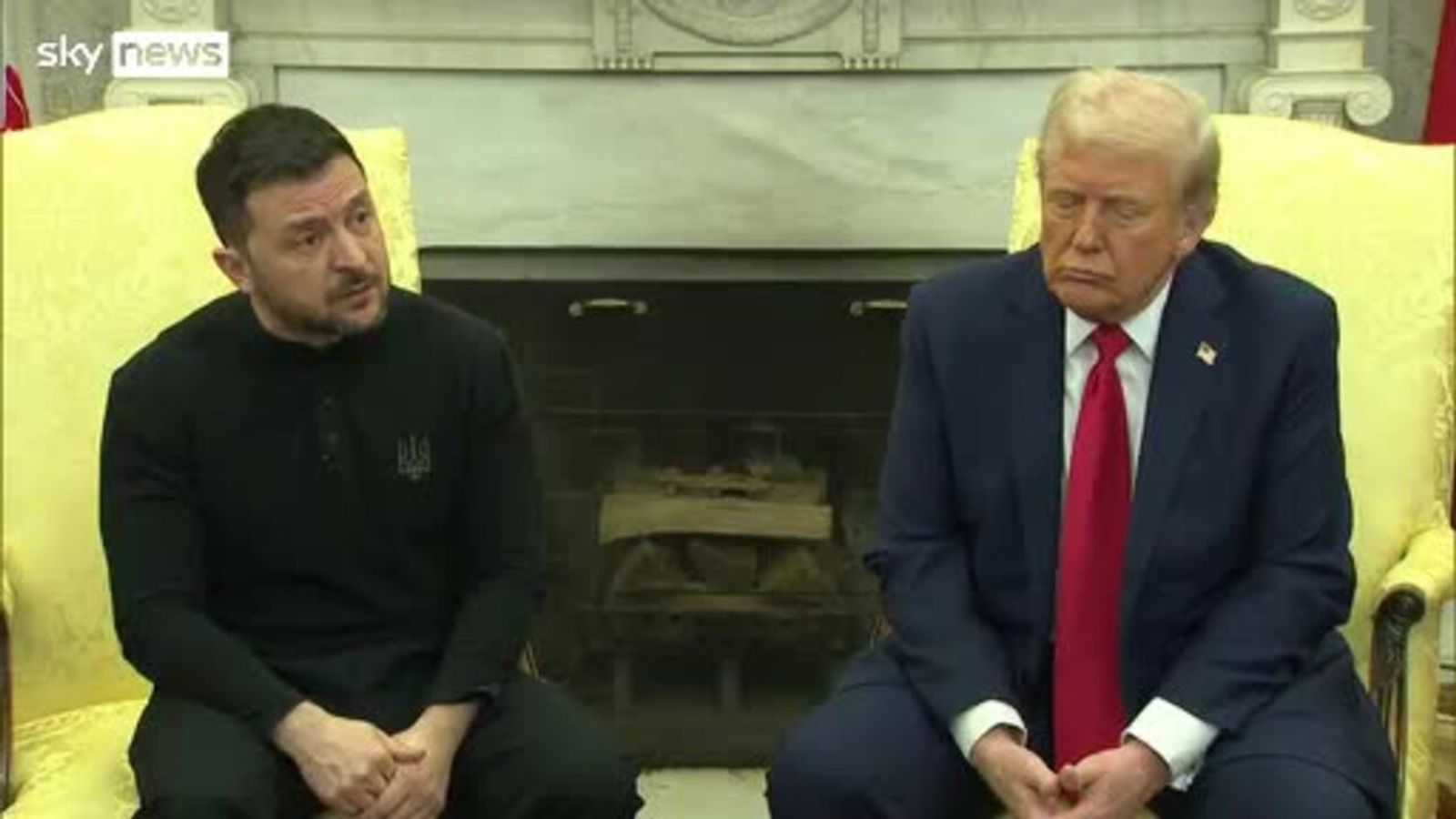 In full: Trump and Zelenskyy clash at the White House | News UK Video ...