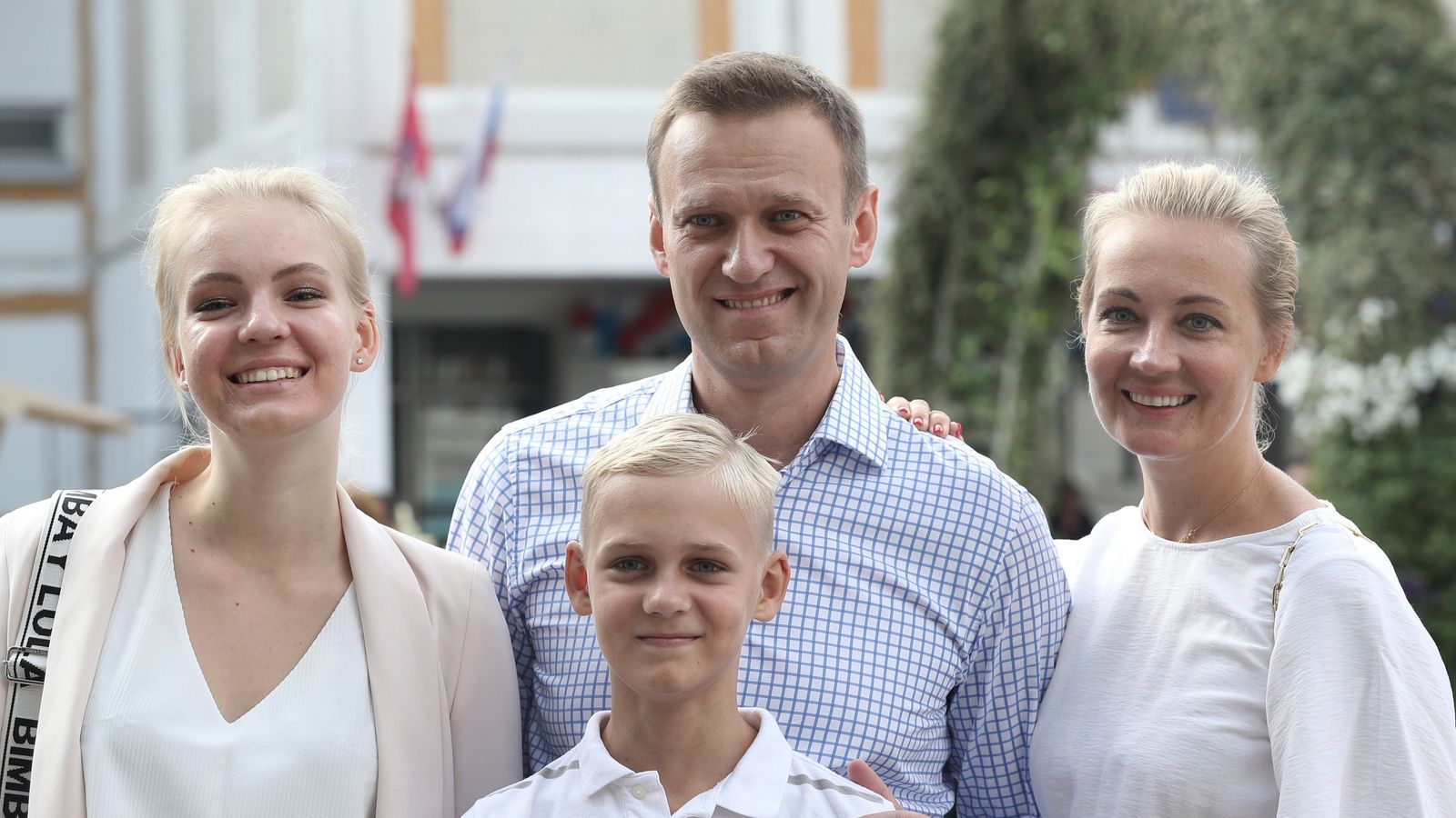 Alexei Navalny's widow pays tribute on first anniversary of his death ...
