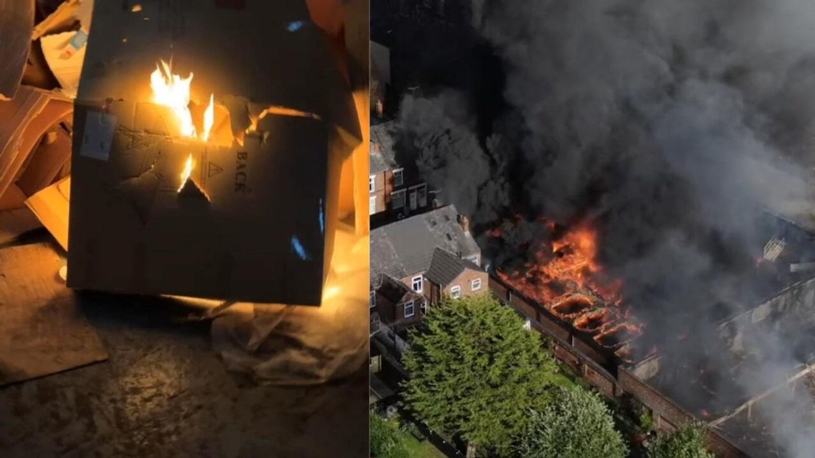 Two men plead guilty to arson after major fire at former print works in ...