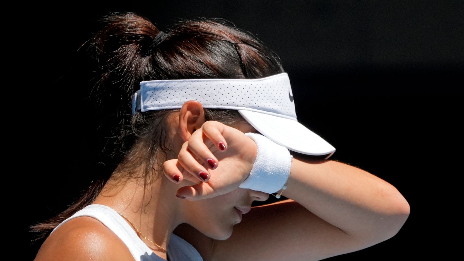 Emma Raducanu posts update after becoming visibly upset during tennis ...