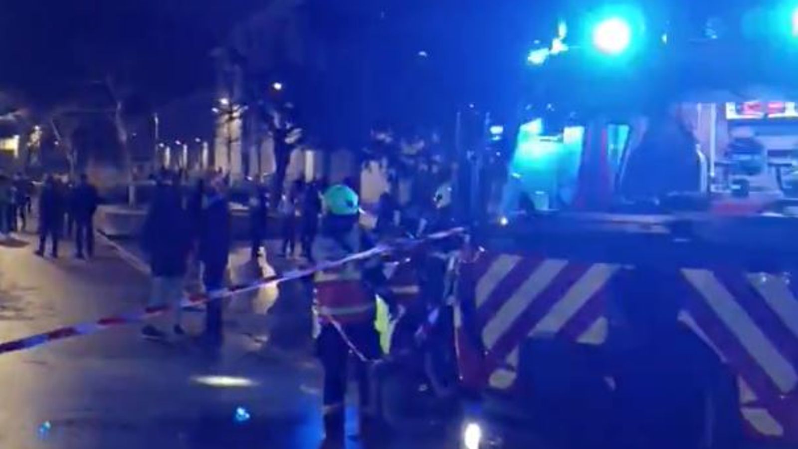 Several people injured after gunman throws grenade into a bar in ...