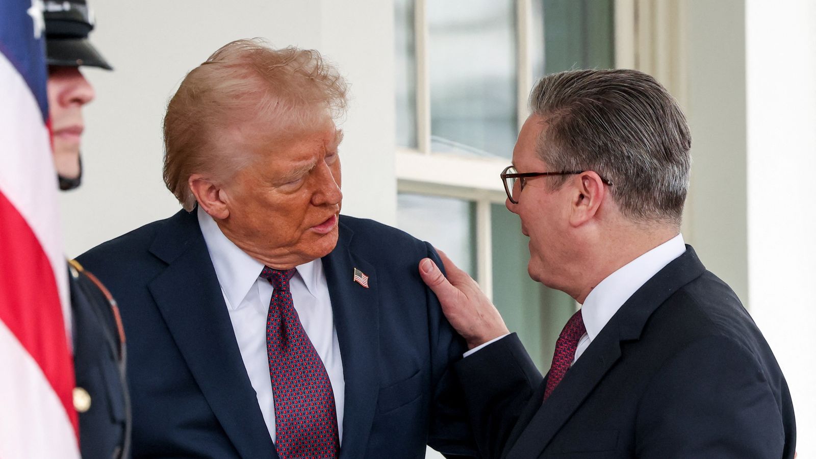 Sir Keir Starmer arrives at White House for crucial talks with Donald Trump | US News | Sky News