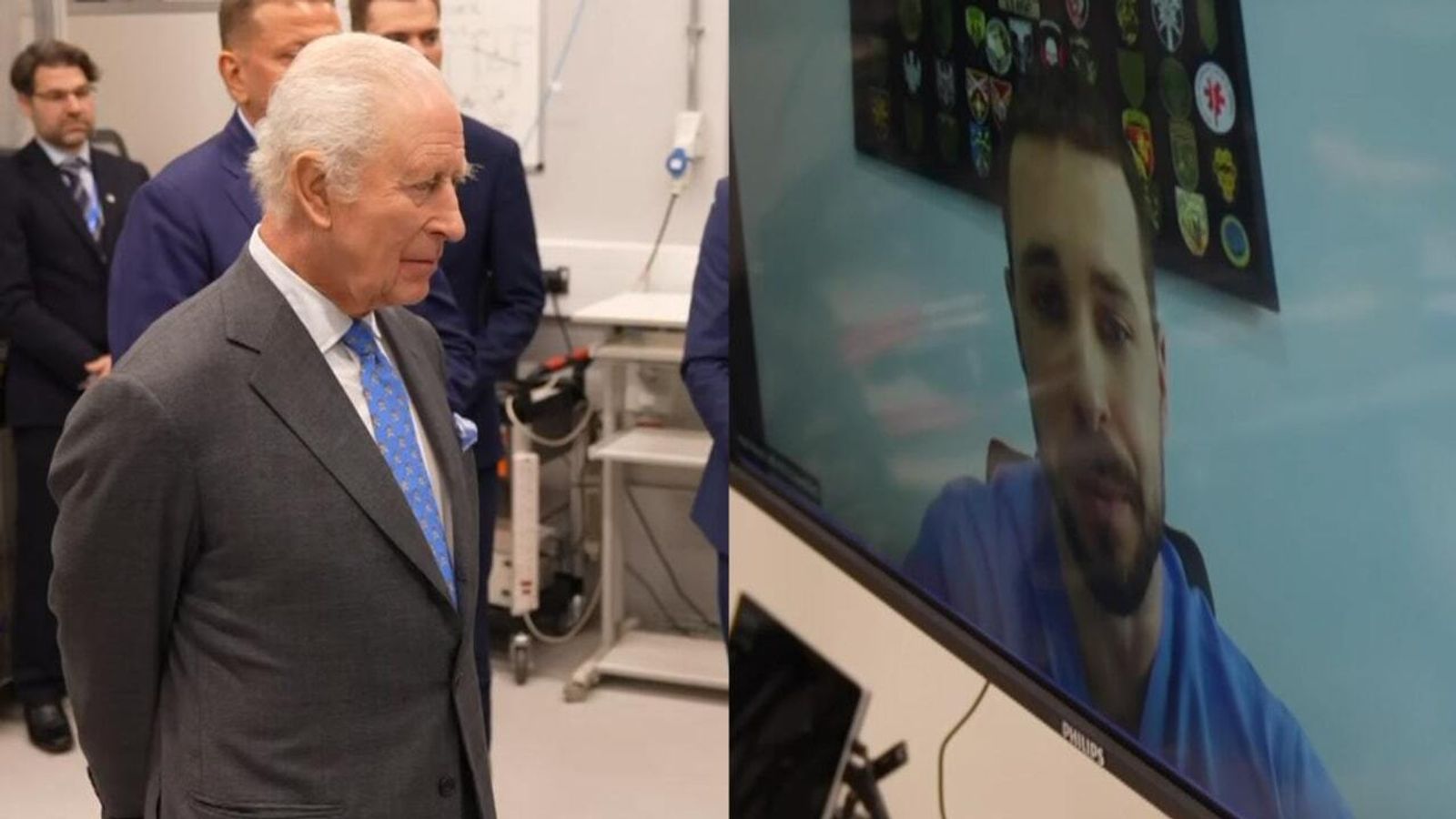 Ukrainian doctor thanks King Charles for UK's 'unwavering support' | UK ...