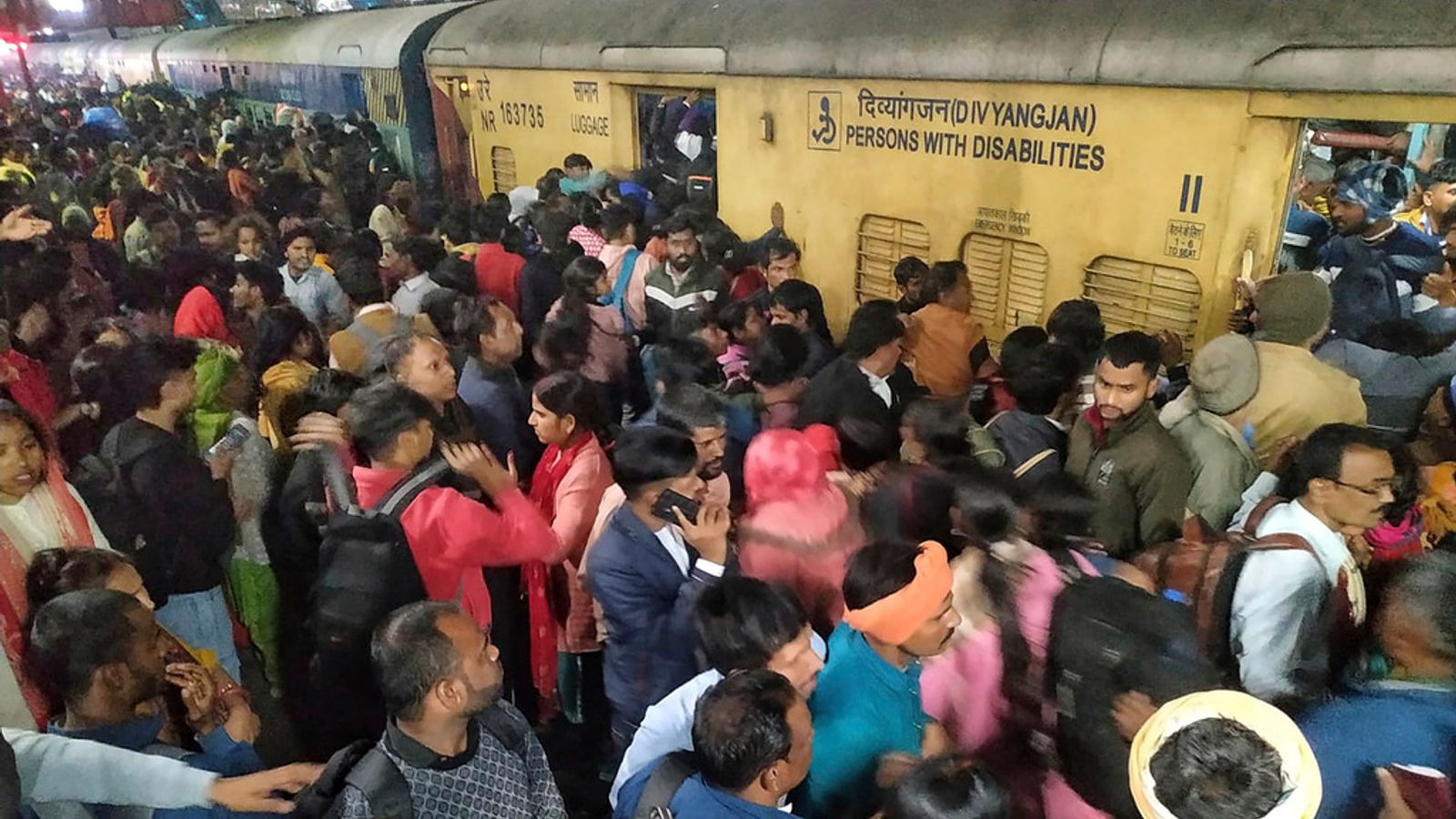 At least 18 people die in New Delhi train station stampede - as ... At least 18 people die in New Delhi train station stampede - as ...