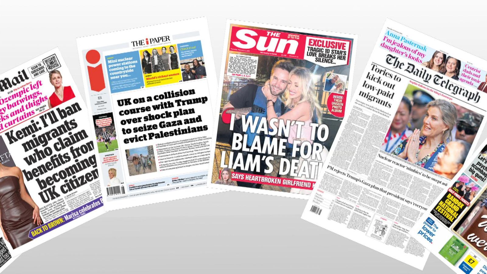 Thursday's national newspaper front pages | UK News | Sky News