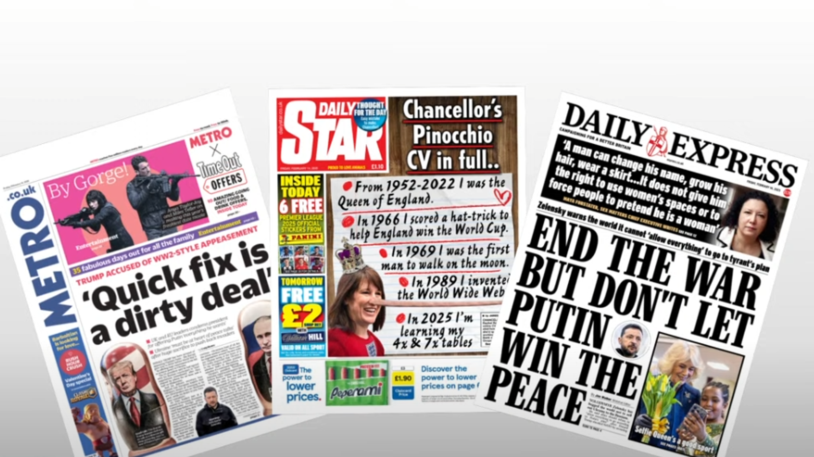 Press Preview: Friday's front pages | News UK Video News | Sky News
