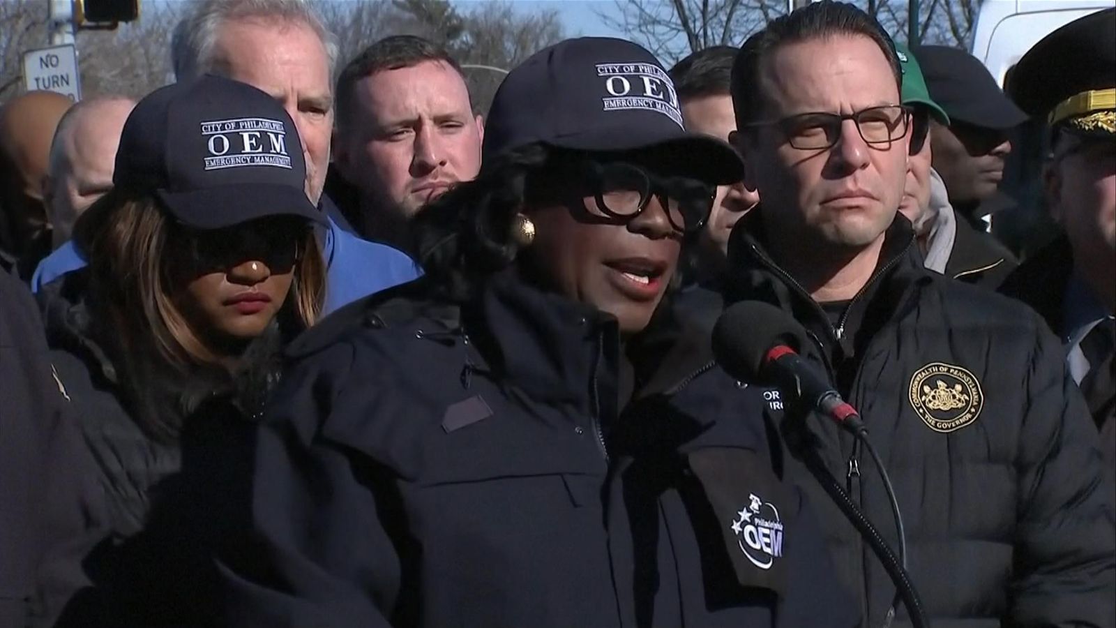 Watch: Philadelphia mayor gives update on plane crash | US News | Sky News