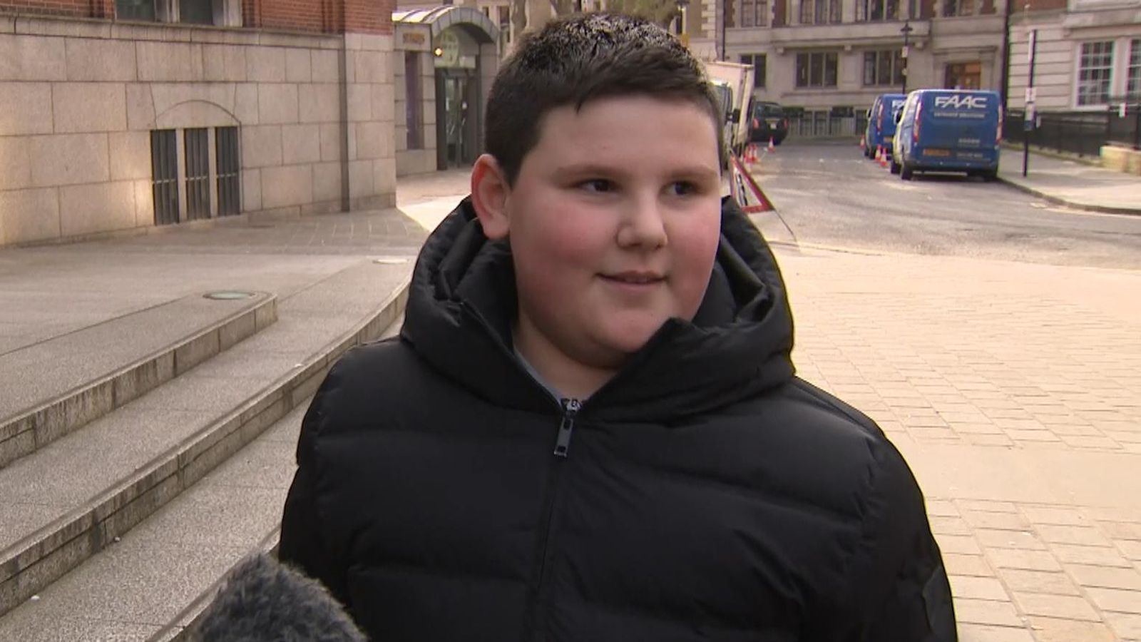 Young boy wishes Pope Francis well as he says he is a 'really kind guy ...