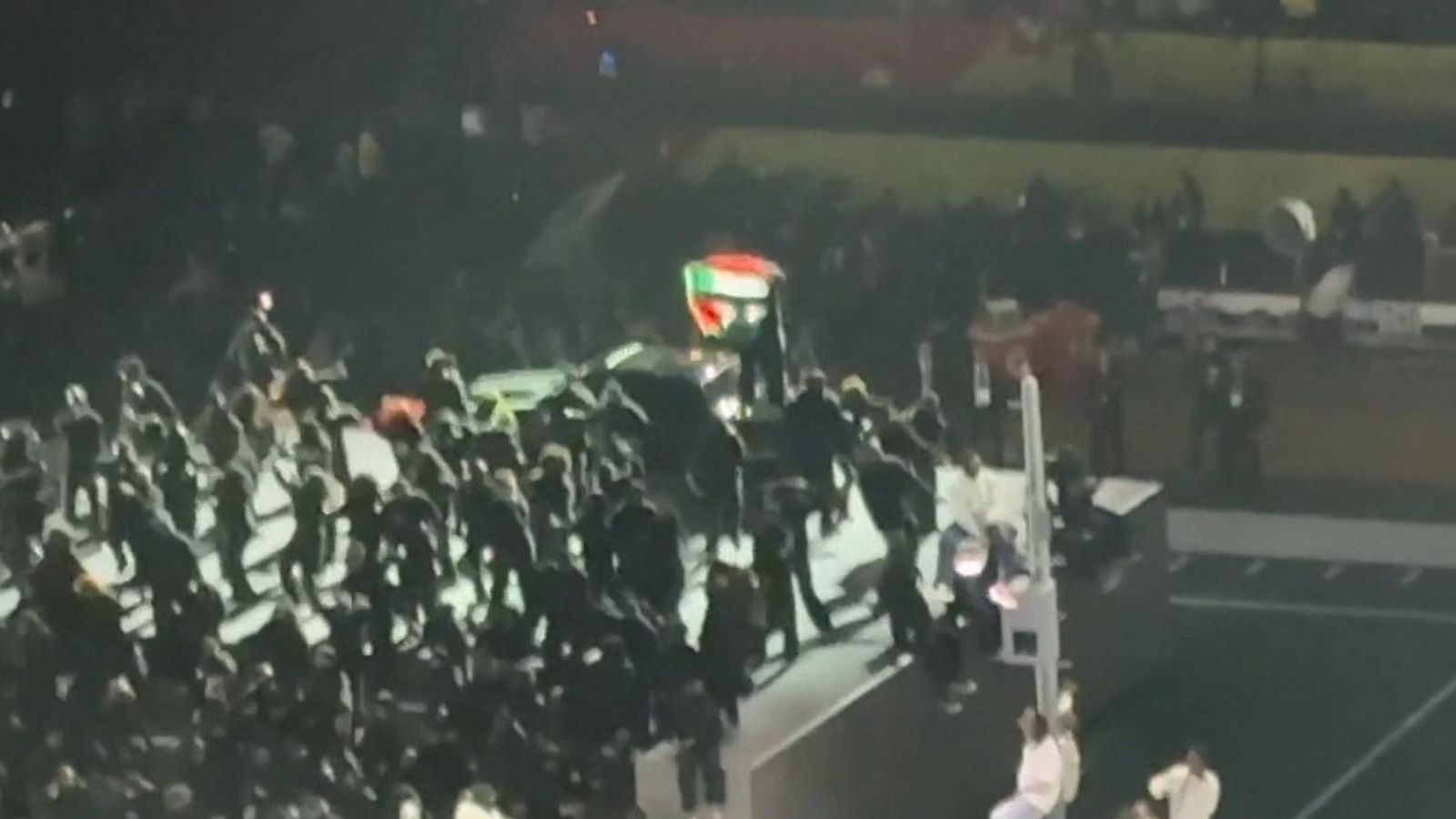 Kendrick Lamar's Super Bowl half-time set interrupted by protester ...