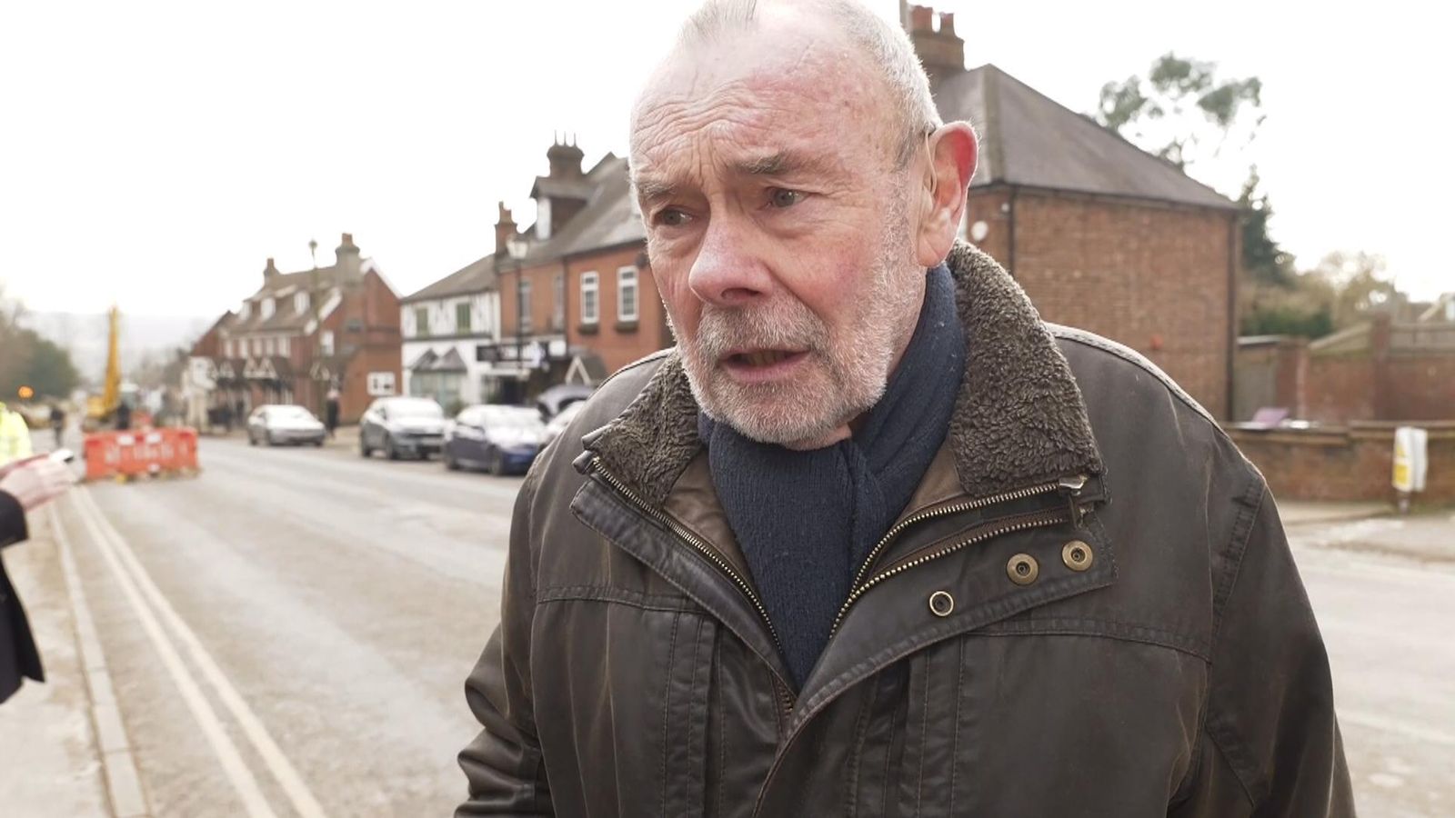 Surrey residents react after sinkhole collapses Godstone High Street ...
