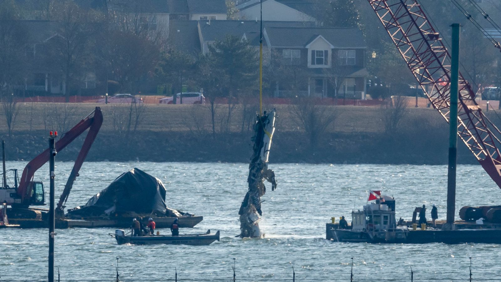 Remains of all 67 victims of Washington DC plane crash recovered | US News | Sky News