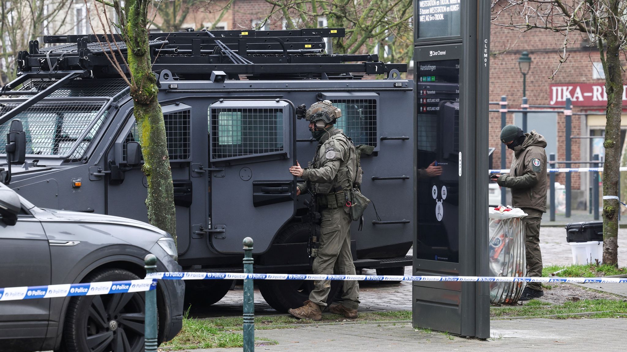 Manhunt after shooting at Brussels underground station | World News ...
