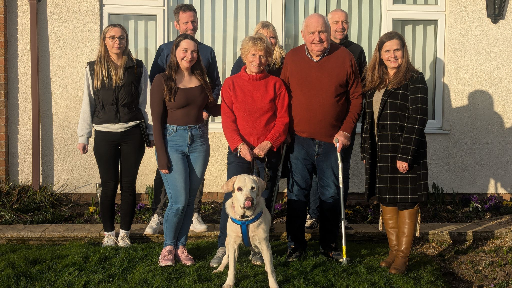 Norfolk couple have 'dream come true' after reuniting with dog seven ...