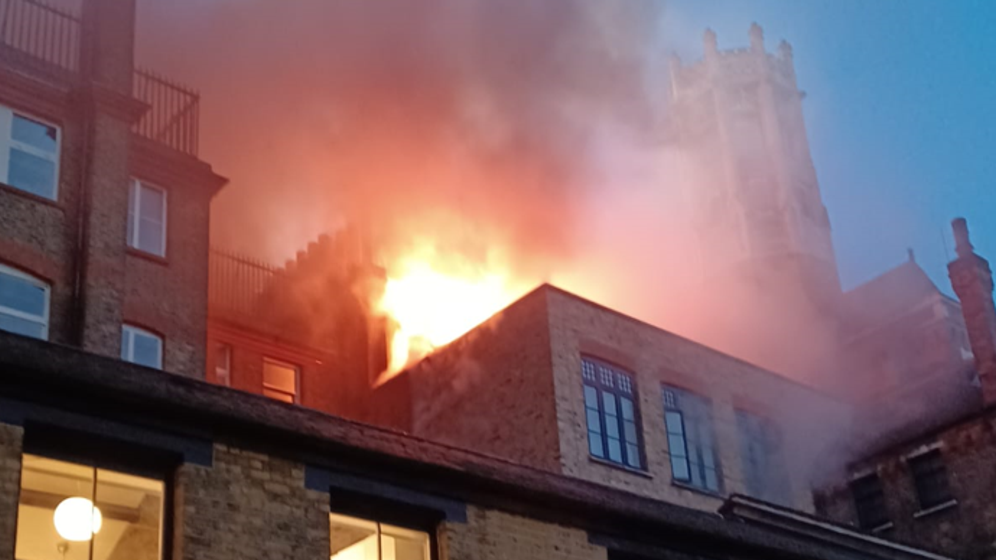 Fire breaks out at Chiltern Firehouse two days before Netflix BAFTA ...