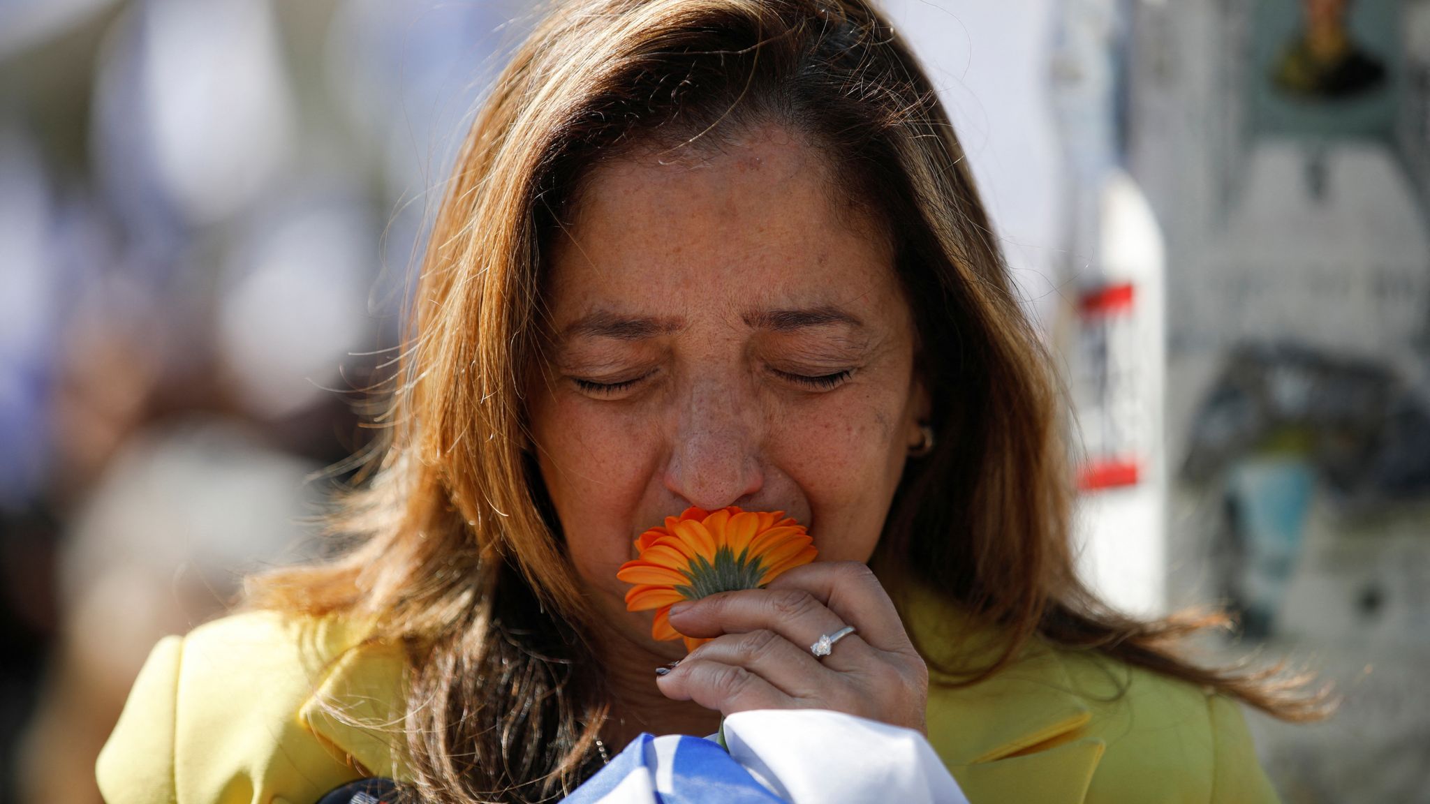 Thousands line streets in Israel for Bibas family funeral procession ...