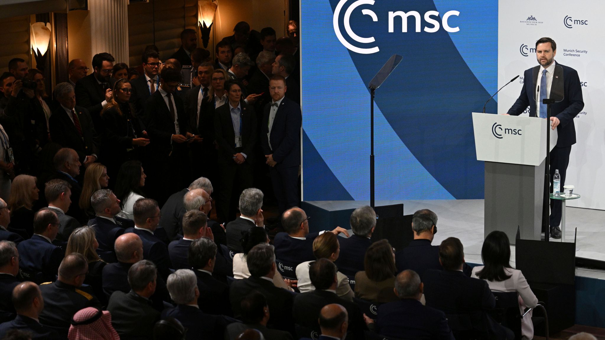 JD Vance takes aim at UK and Europe over free speech and democracy ...