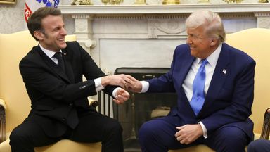 Macron says Ukraine ceasefire 'must not mean surrender' - as Trump ...