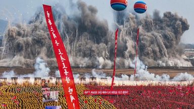 North Korea leader Kim Jong Un triggers huge explosion in capital for ...