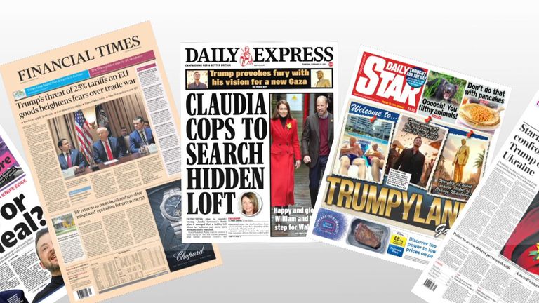 Press Preview: Monday's papers | News UK Video News | Sky News