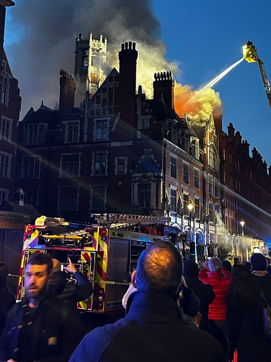 Fire breaks out at Chiltern Firehouse two days before Netflix BAFTA ...