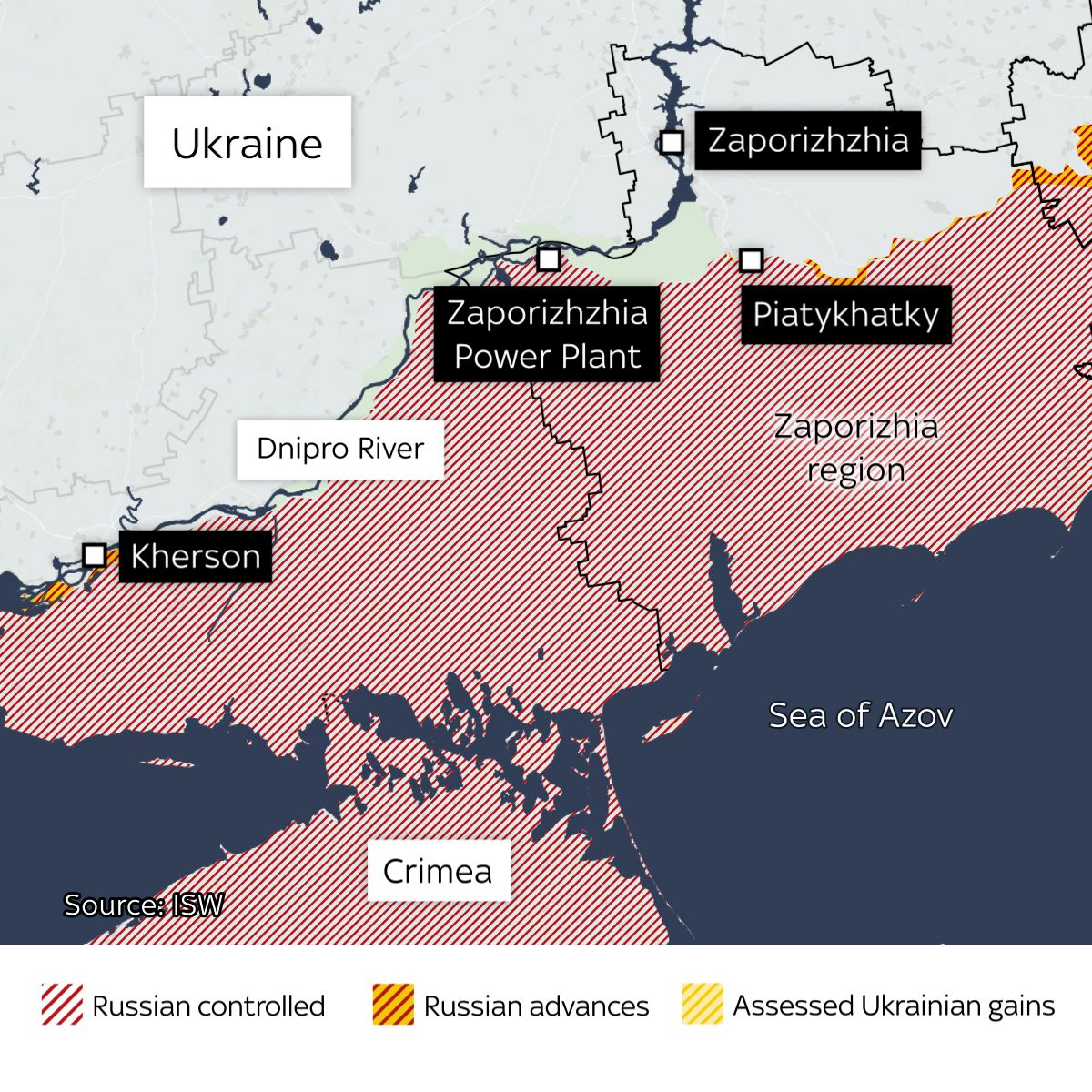 Which key pieces of infrastructure could be part of Ukraine ceasefire ...