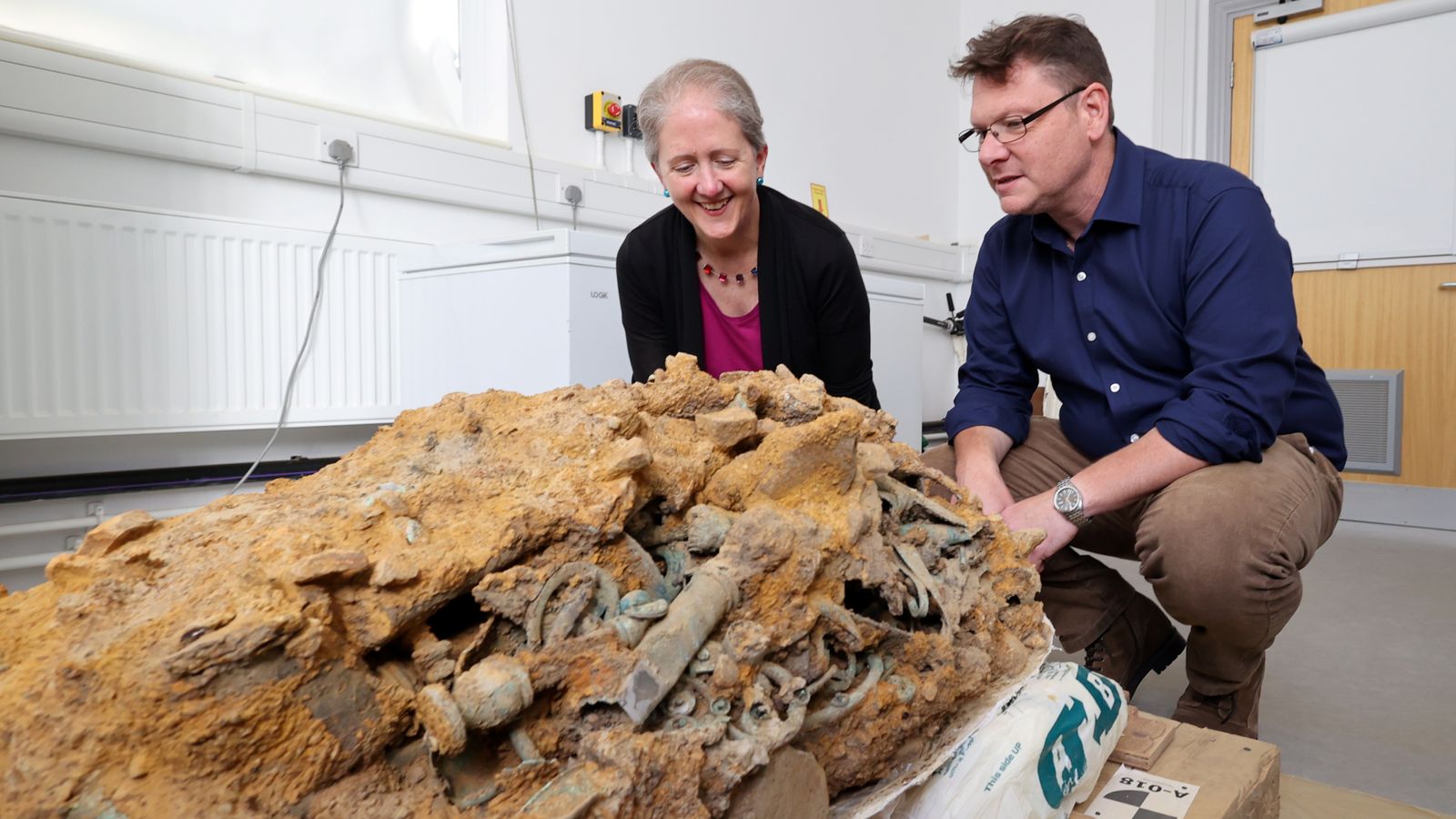 'Once-in-a-lifetime' Iron Age hoard found in Yorkshire | UK News | Sky News