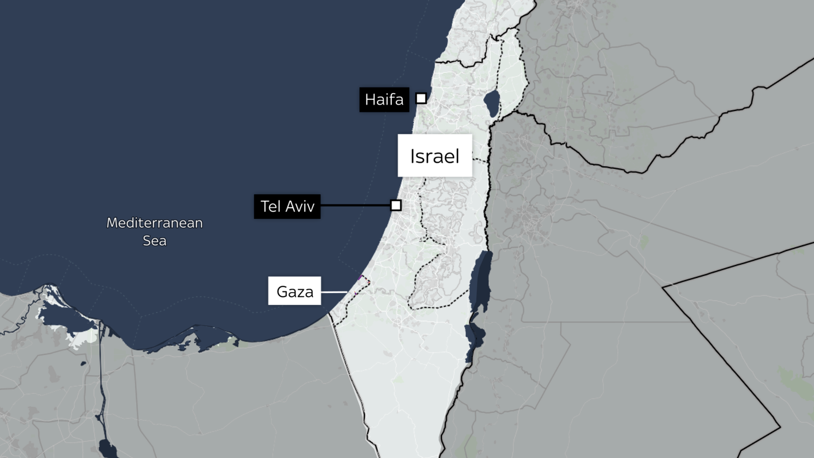 One dead and four injured in knife attack in Haifa, Israeli officials ...