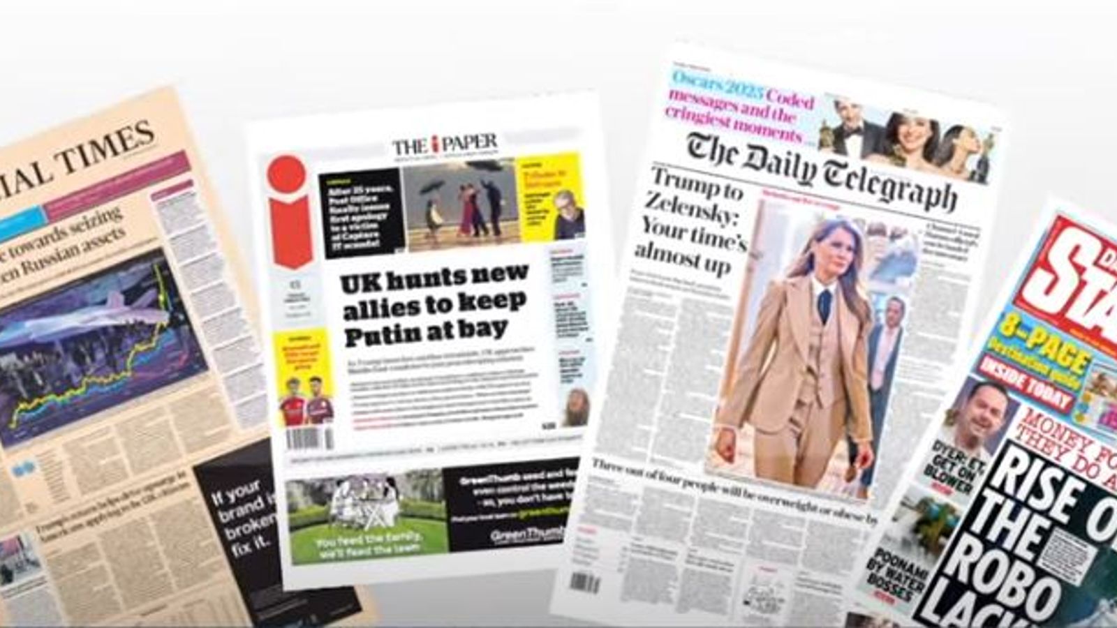 Tuesday's national newspaper front pages | UK News | Sky News