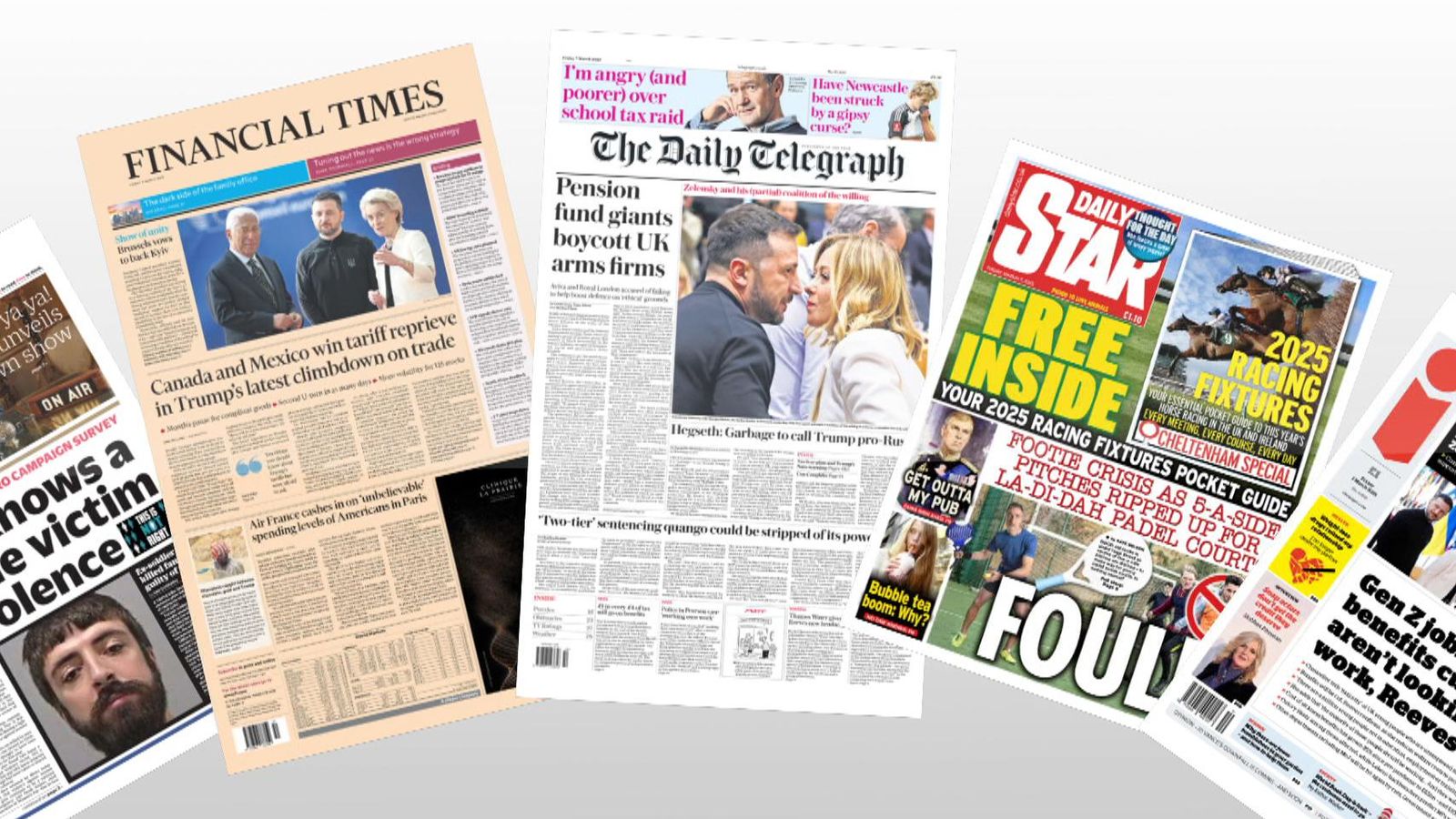 Press Preview: Friday's front pages | News UK Video News | Sky News