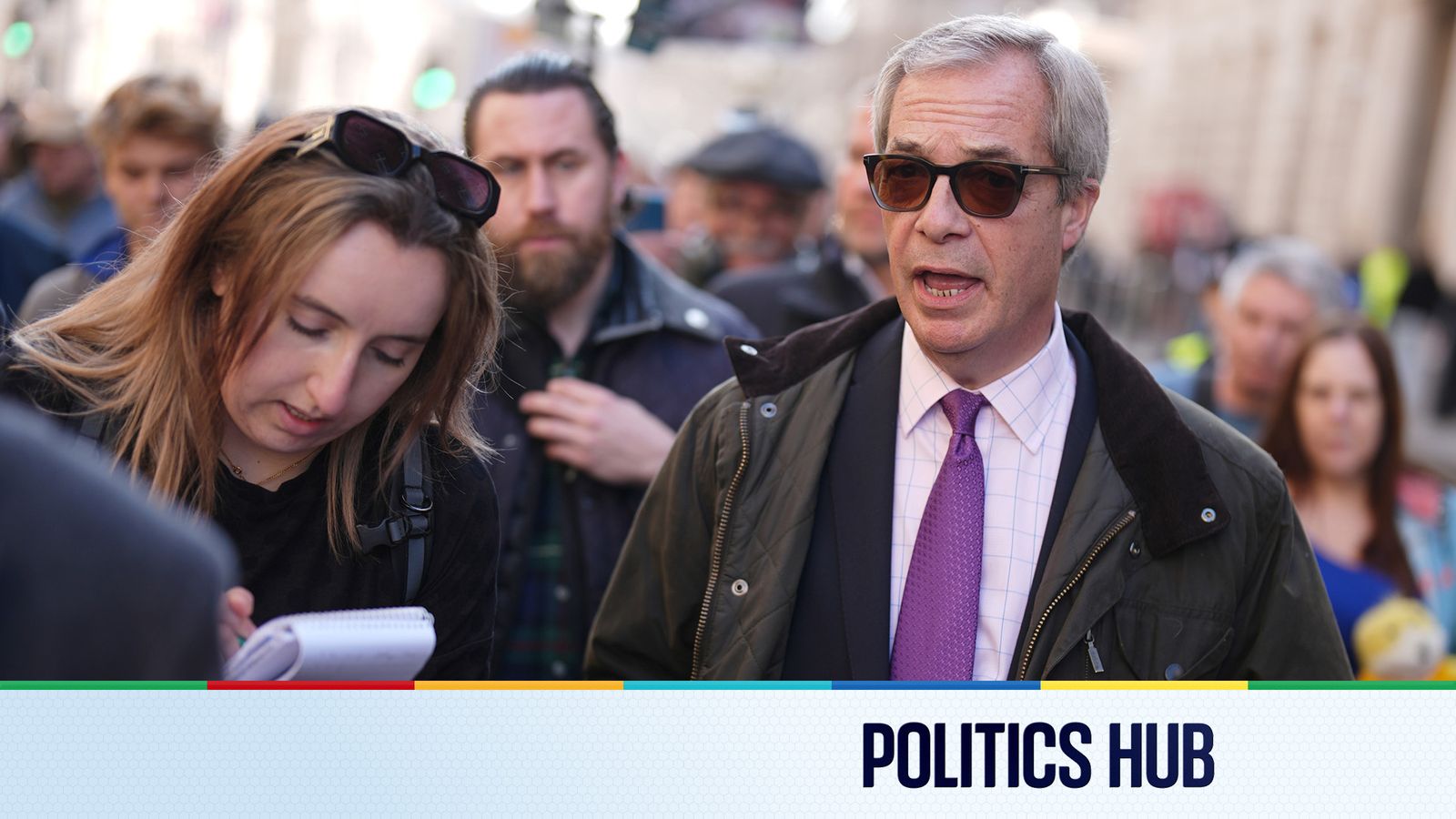 Politics latest: Nigel Farage hits back at one of his own Reform MPs ...