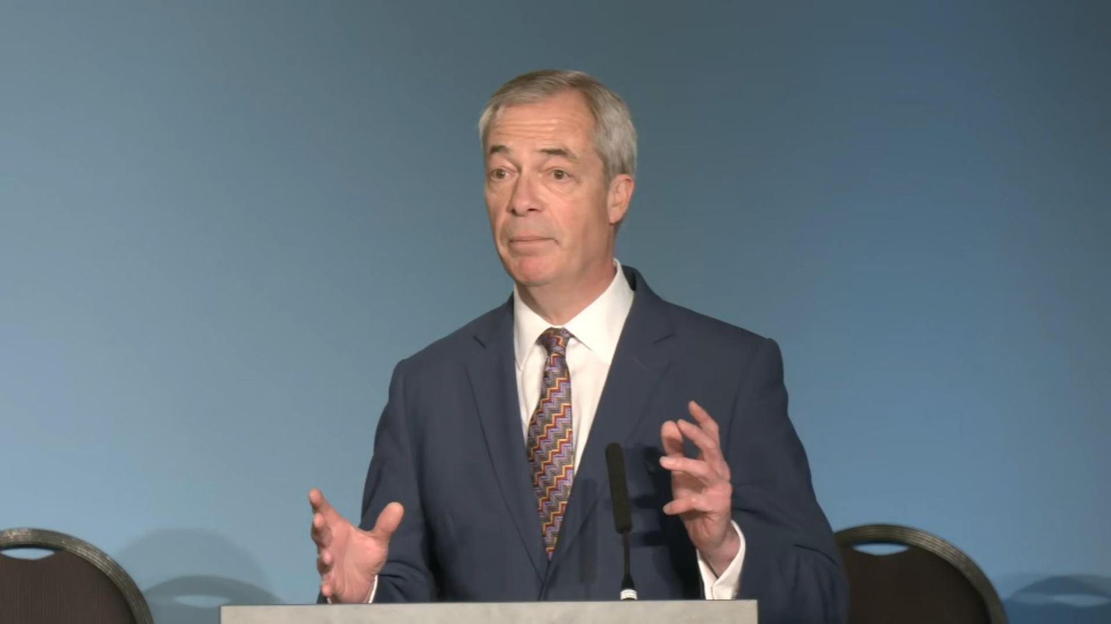 Reform UK party leader Nigel Farage addresses row with former MP | UK News | Sky News