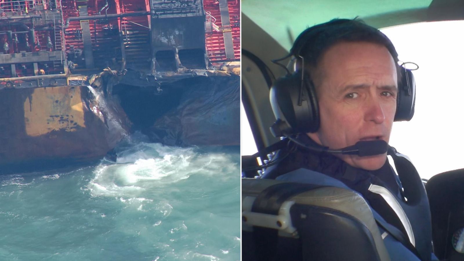 A 'very difficult' recovery mission expected after an oil tanker and ...