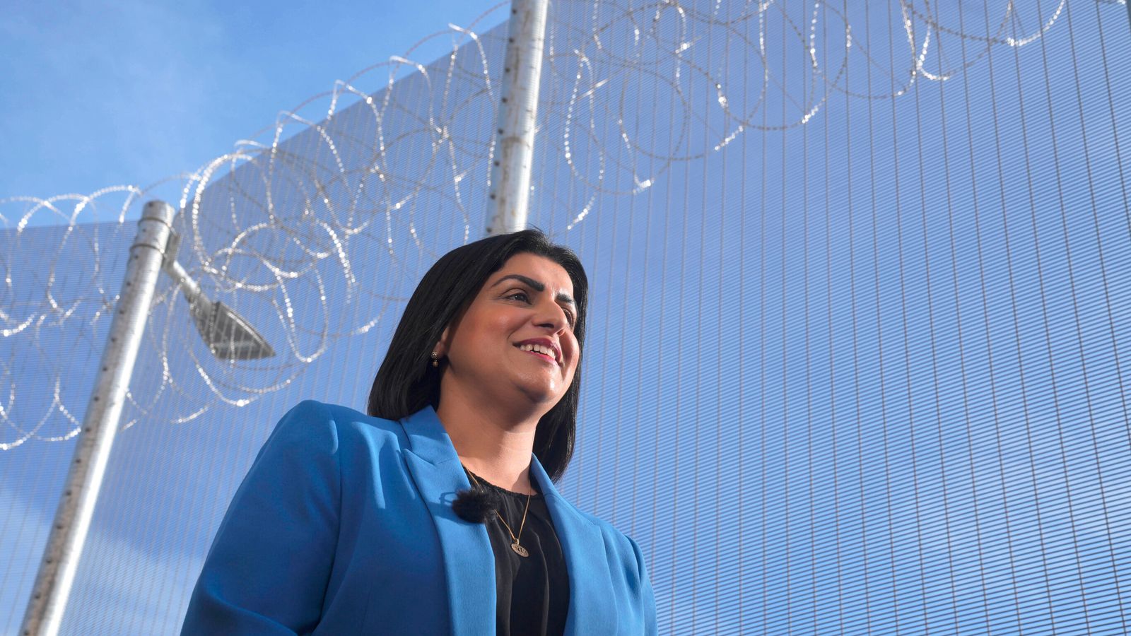 Prisons across England and Wales now 98.9% full | Politics News | Sky News